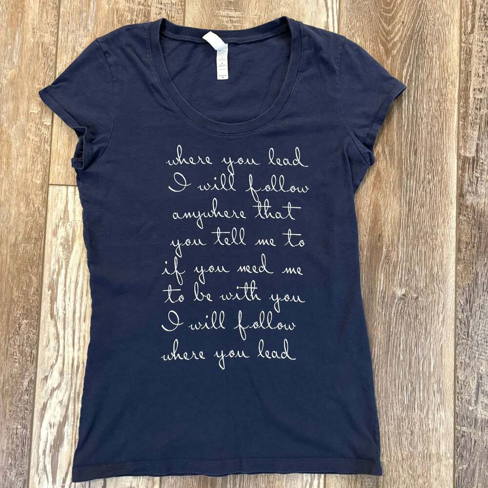 Gilmore Girls Theme Song Handwritten Lyrics T-Shirt - Gem